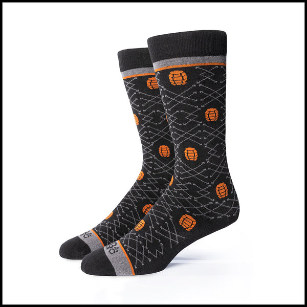 Copper Jigger + Barrel Pick Sock Gift Set - Bourbon Cousins
